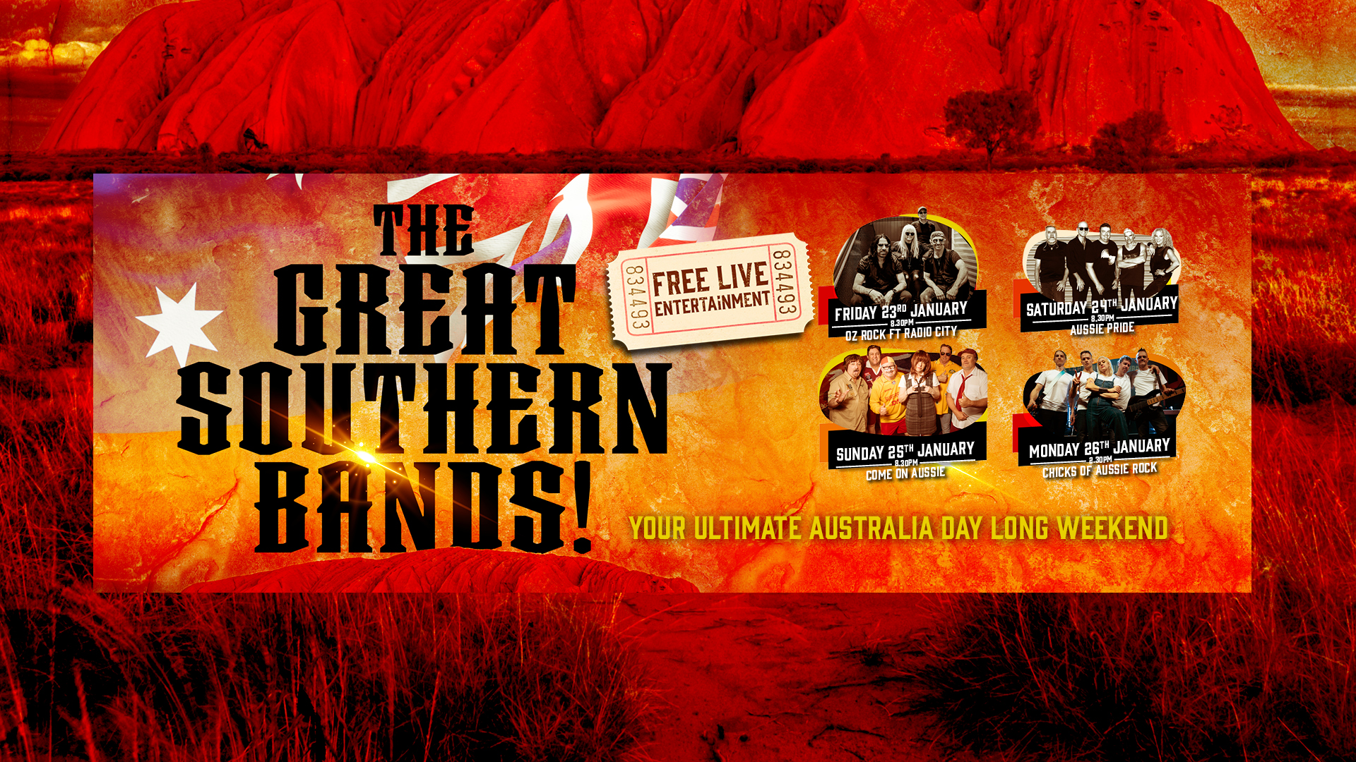 The Ultimate Australia Day Long Weekend!